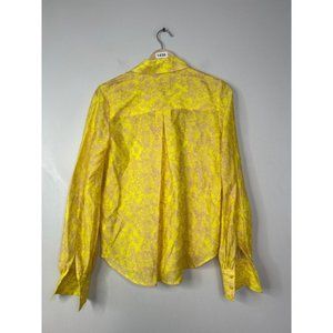 L'AGENCE | Tops | Nwt Lagence Jayleen Yellow Lemon Tonic Python Snake ...